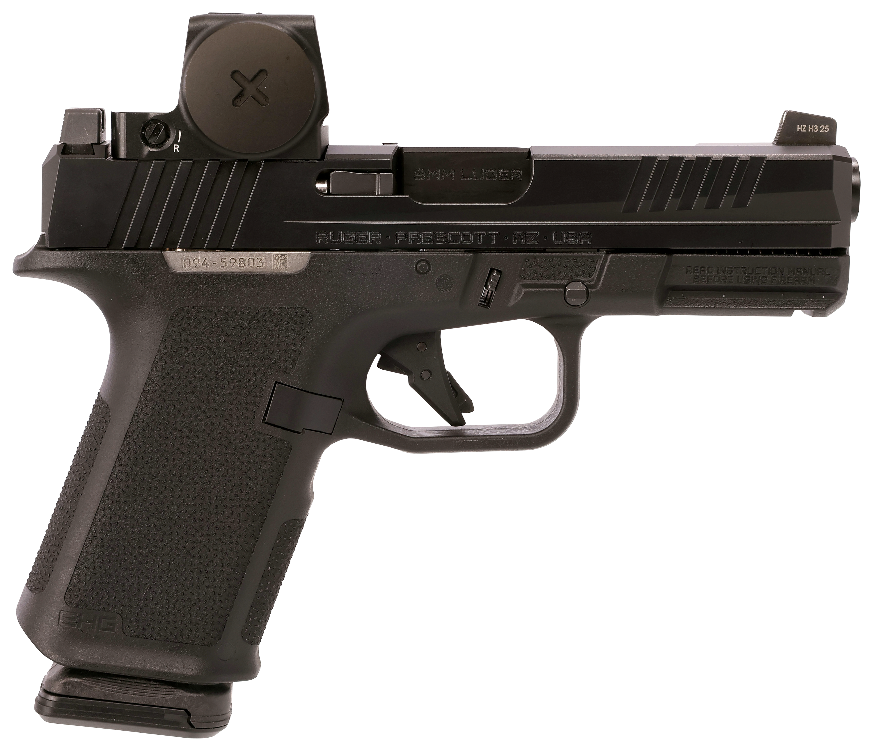 Ruger RXM Semi-Auto Pistol with Vortex Venom Enclosed Red Dot Sight ...